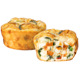 Tomato & Feta Omelet Bites
